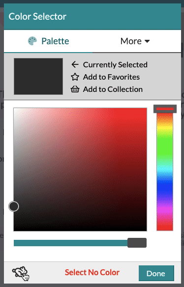 The Color Selector