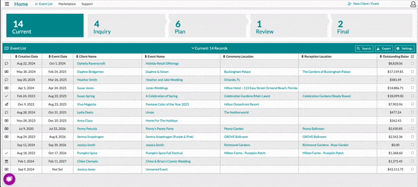 The Event List: Automated Reporting Overview